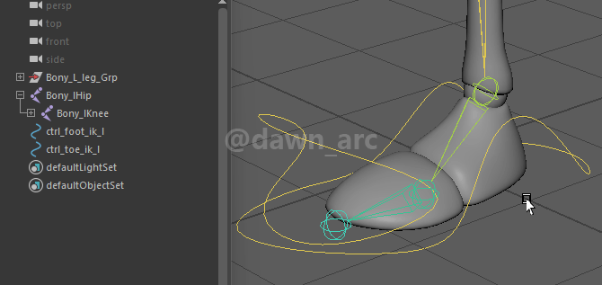 [Maya]Rigging 16 - Ankles & Heels